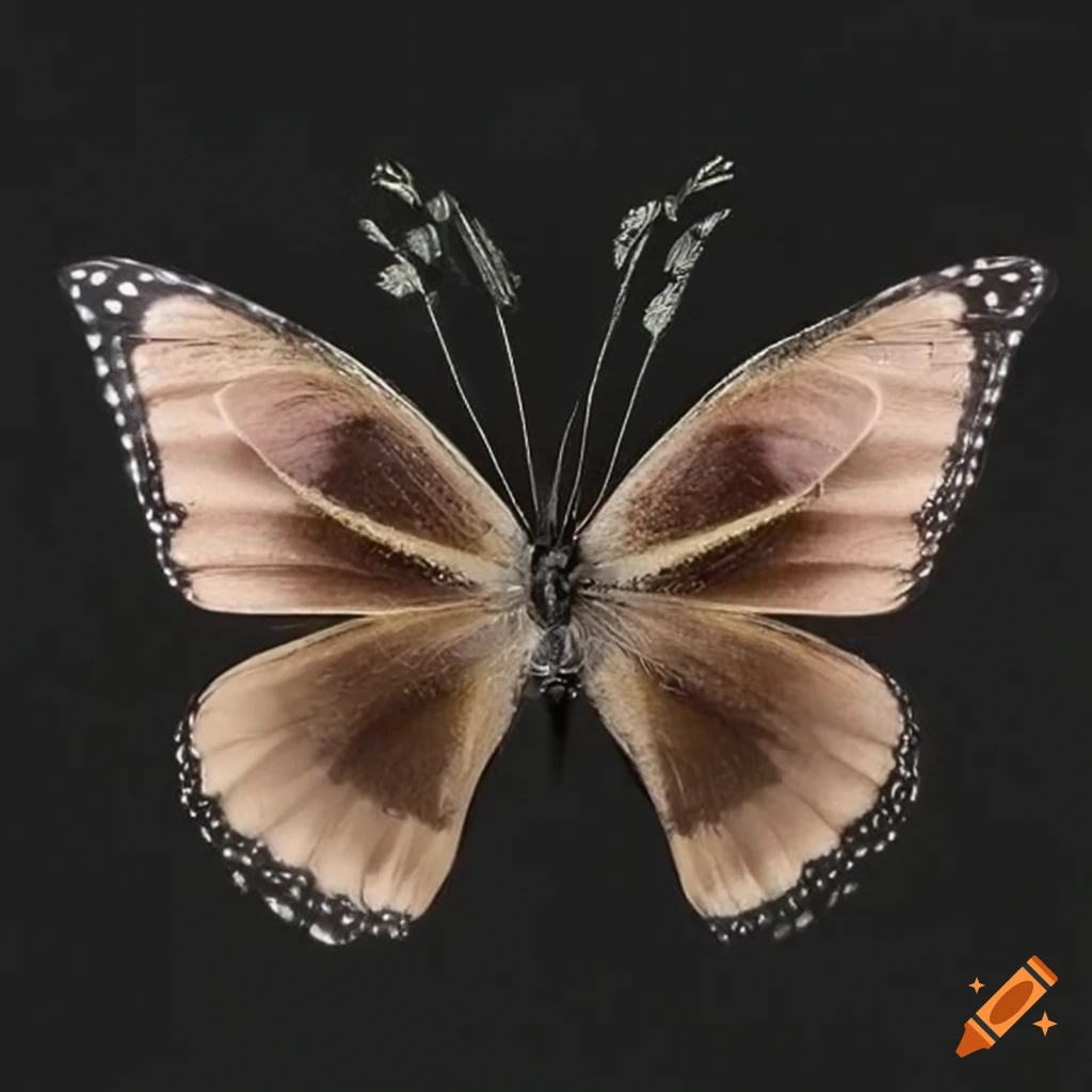 Butterfly hair accessories on Craiyon