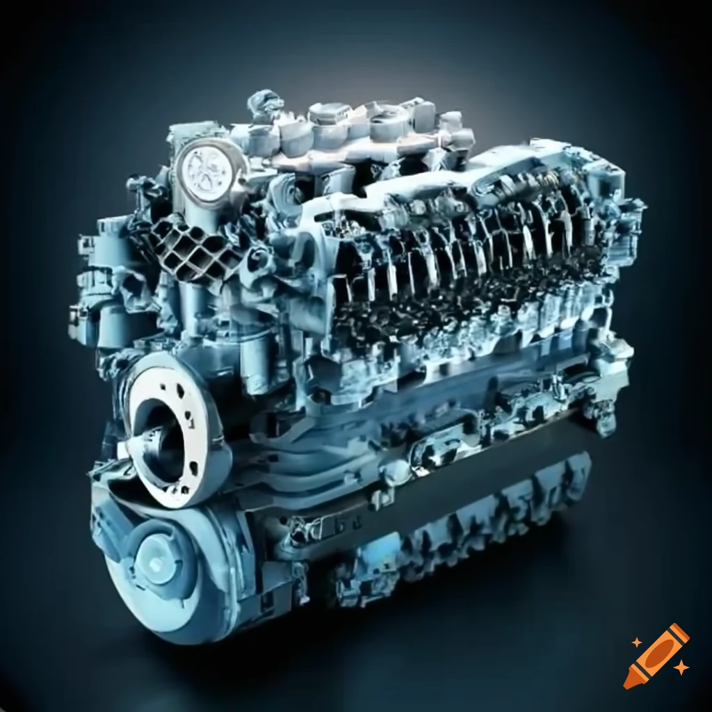 Mtu engine on Craiyon