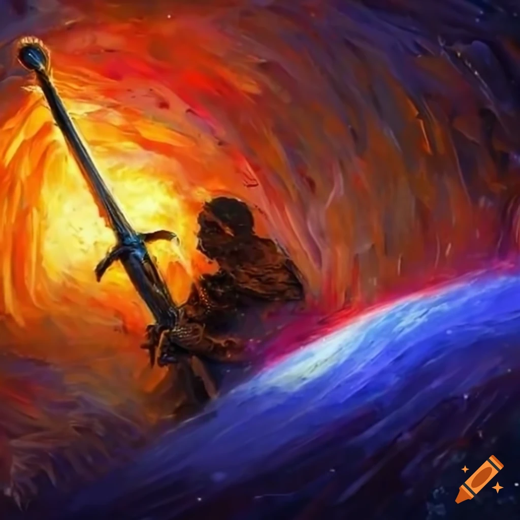 Sword images created on Craiyon