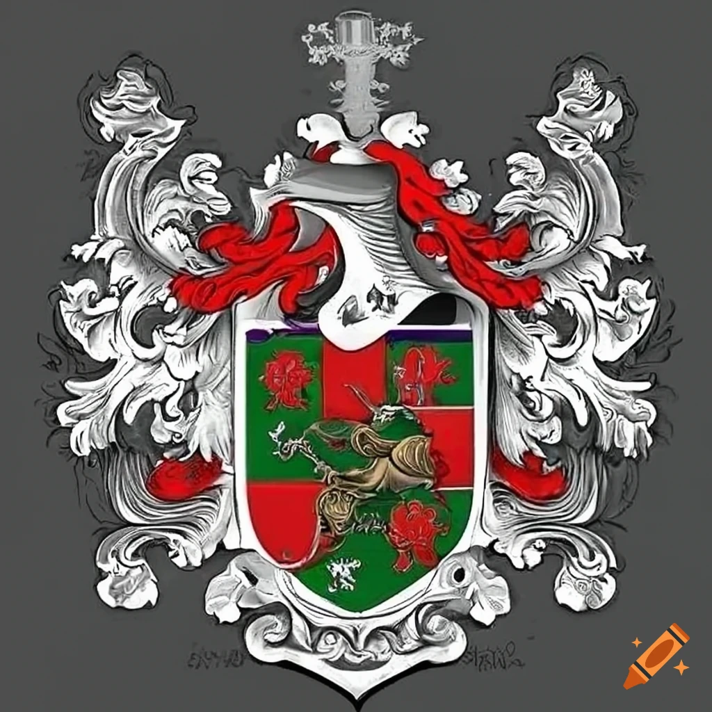 Taylor family crest on Craiyon