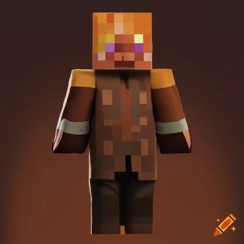 Minecraft leather tunic album cover on Craiyon