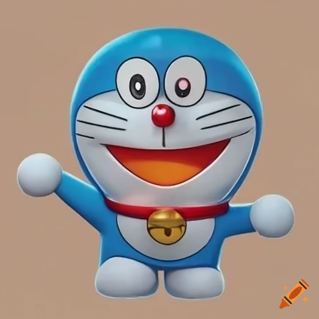 Doraemon character on Craiyon