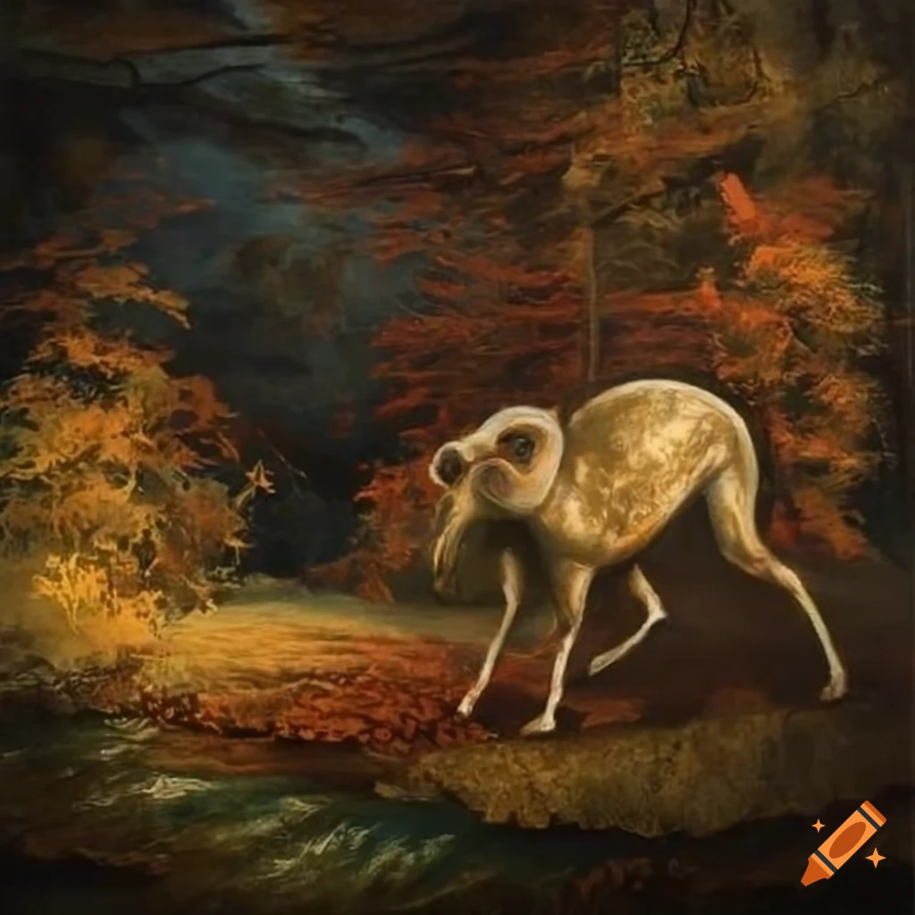 Rural Pennsylvania landscape with strange creatures from Codex ...