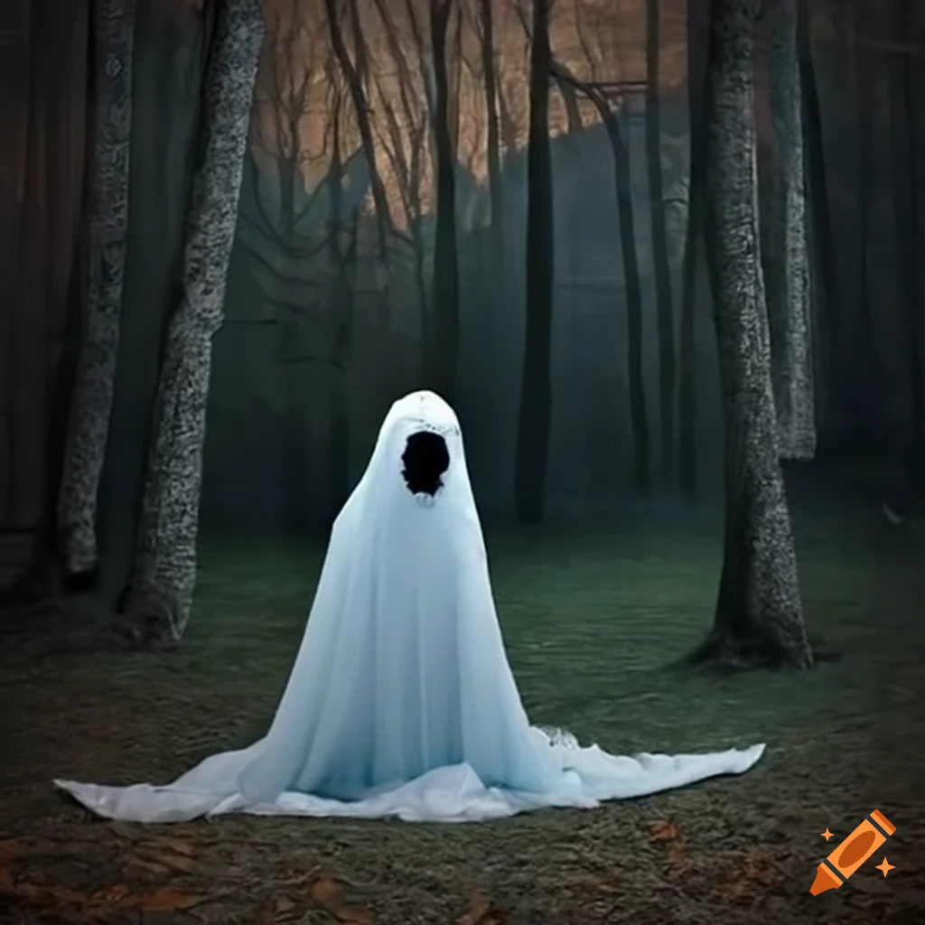 Mountain lion wearing a ghost costume for halloween on Craiyon