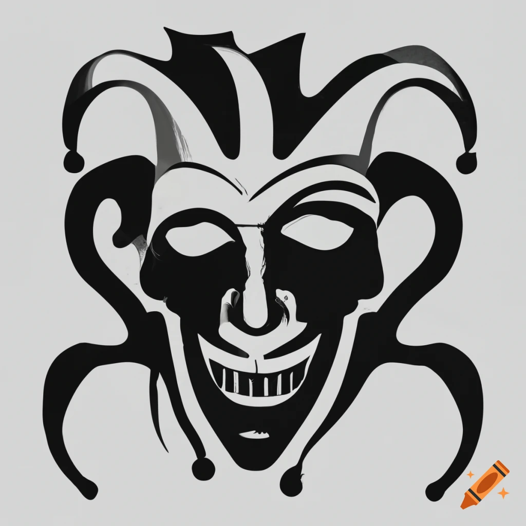 Jester mafia logo on Craiyon