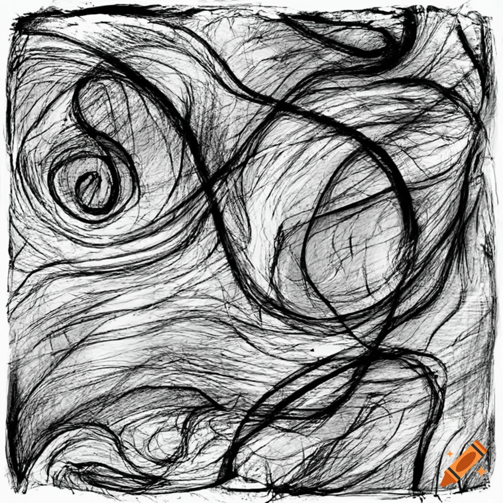 Abstract spooky background on Craiyon