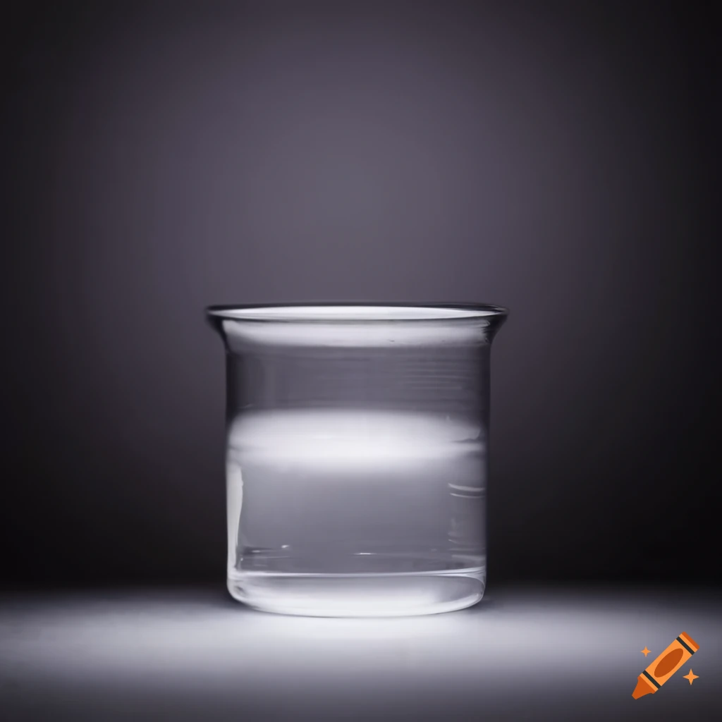 Beaker with salt water on Craiyon