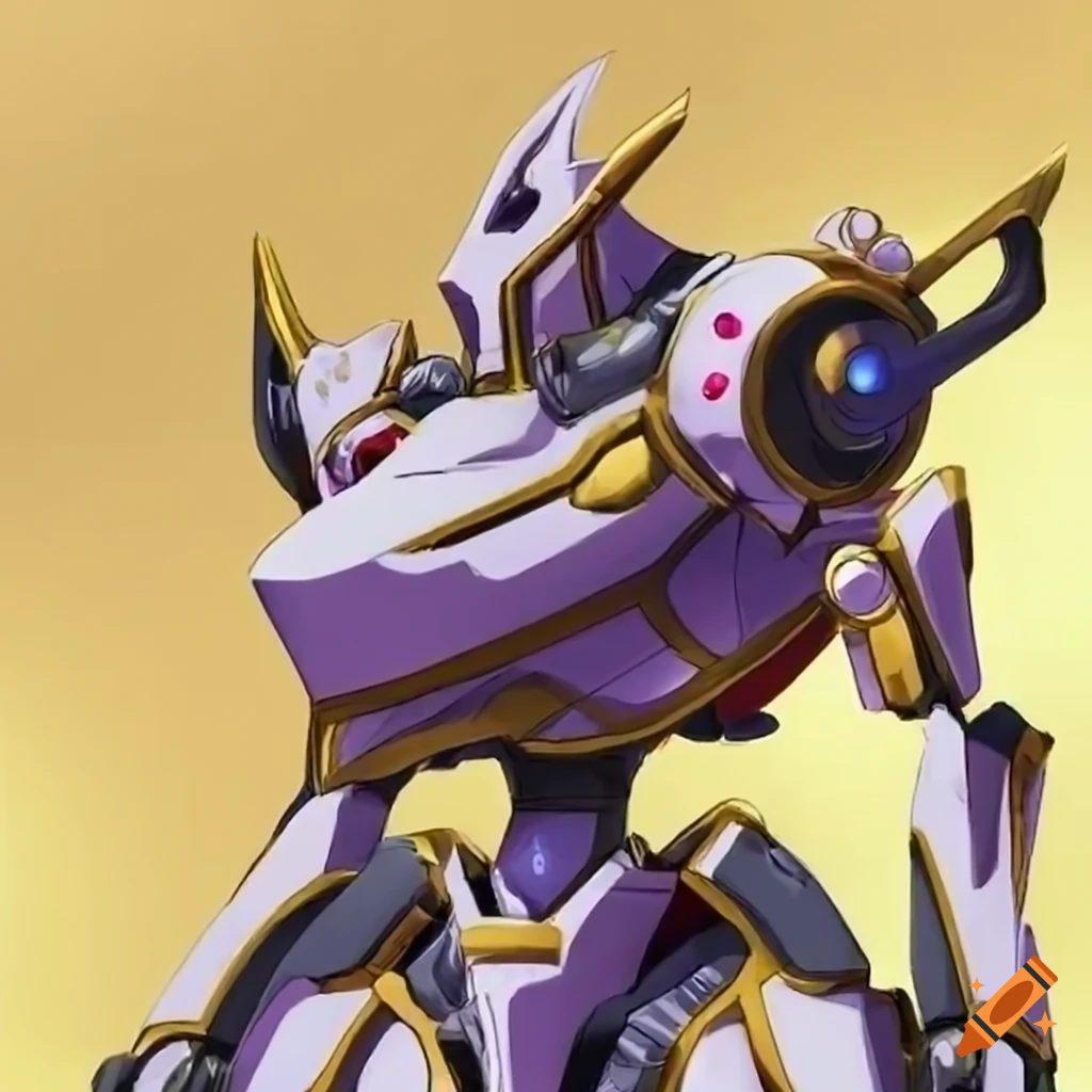 Light mech design in code geass with female design on Craiyon