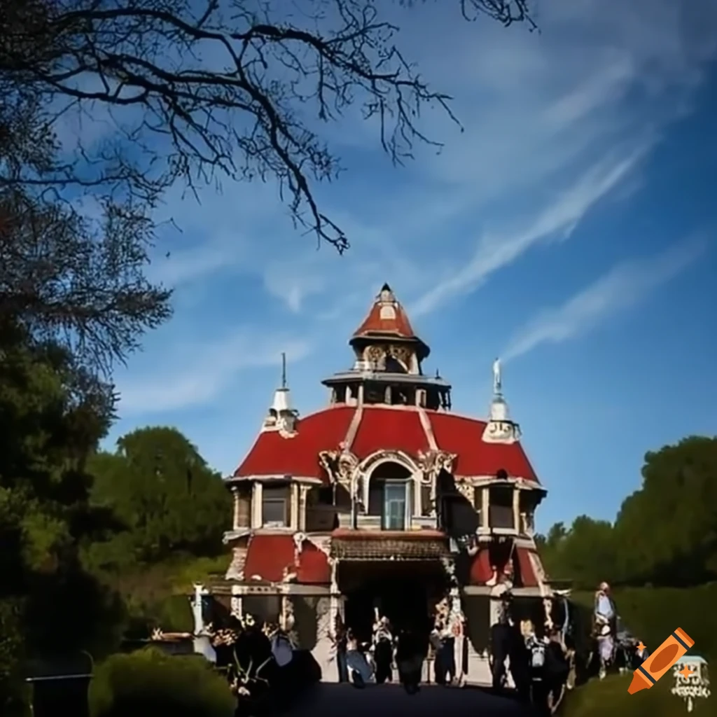 Michael jackson at neverland ranch on Craiyon