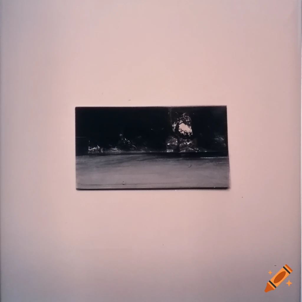 Gray november day polaroid snapshot from 1993 on Craiyon