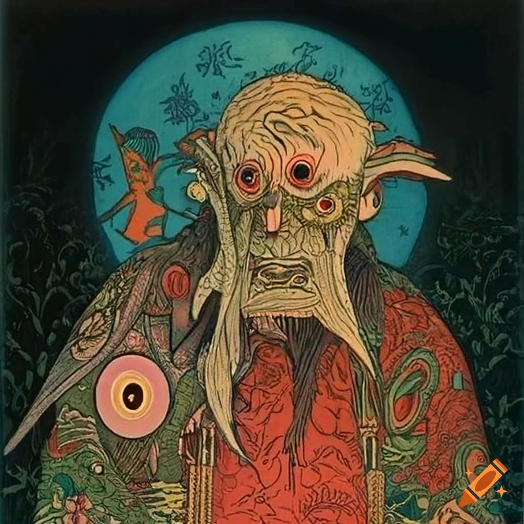 Baba yaga tarot by ivan bilibin, theodor kittelsen, and hilma af klint ...