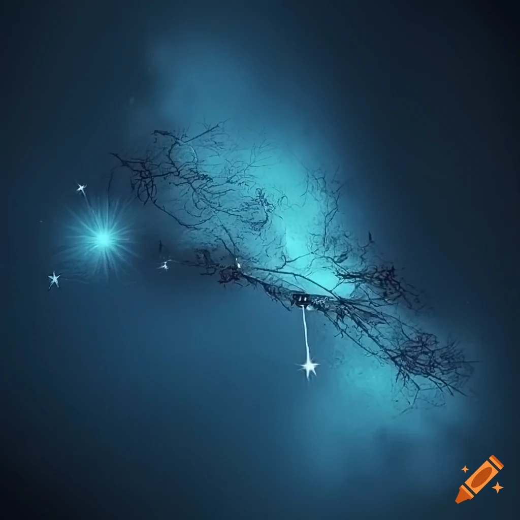 Inverted Diamond integrated into the hills under a starry constellation ...