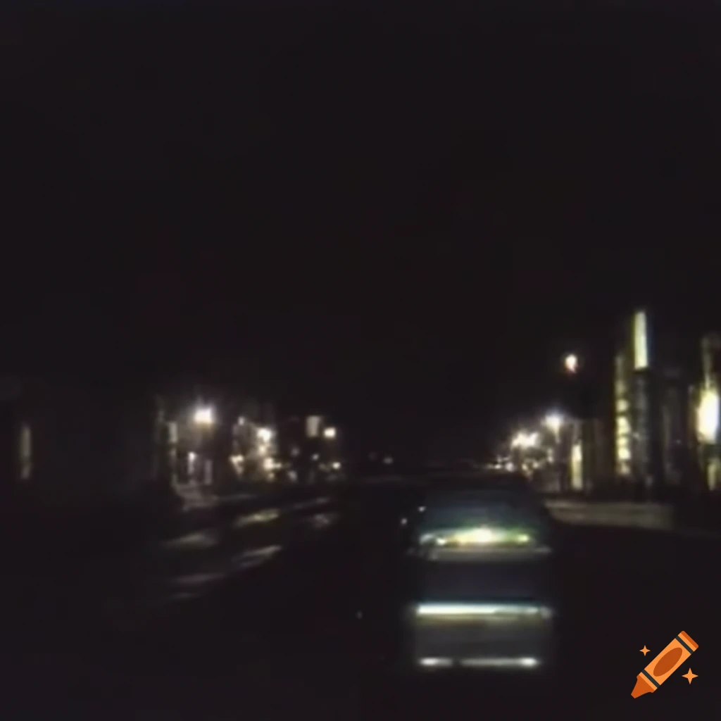 Midwestern town in 2003 with low-quality camera photo aesthetic on Craiyon