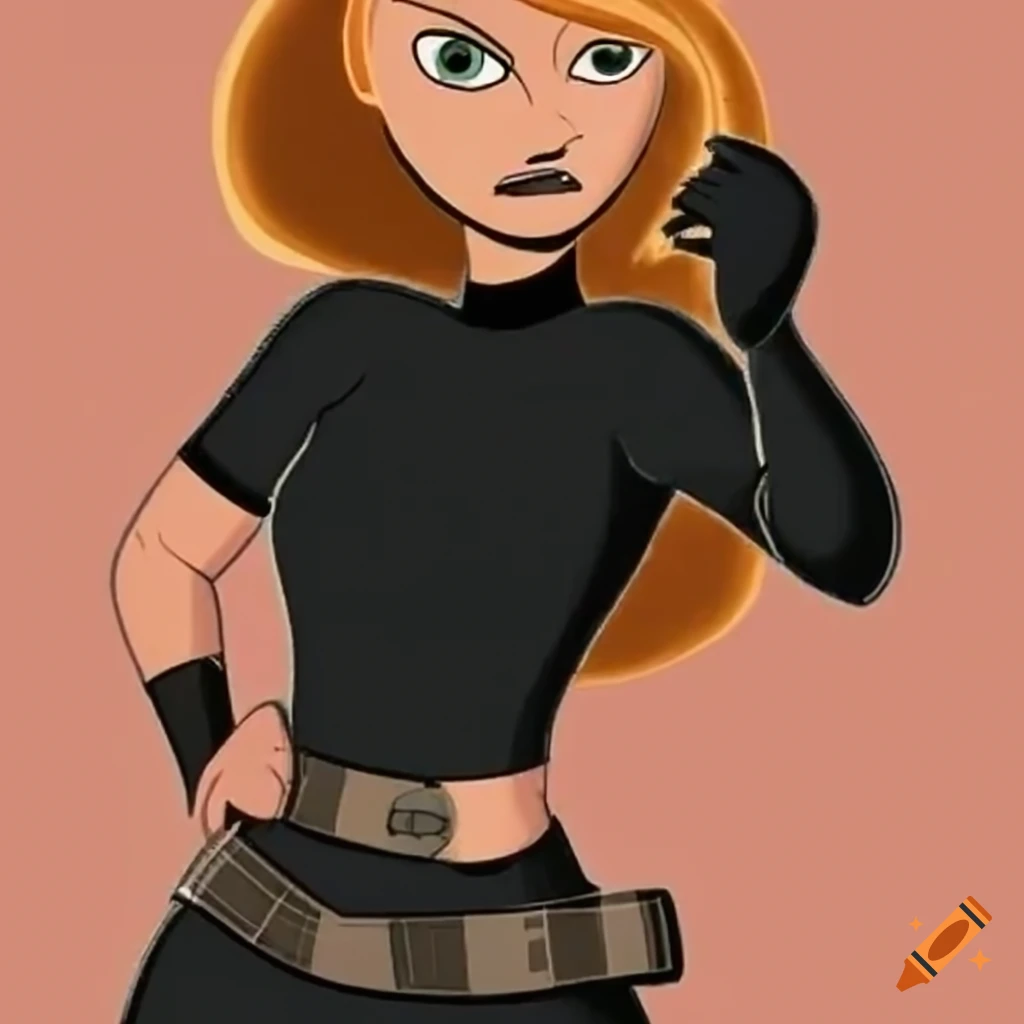 Kim Possible Character On Craiyon