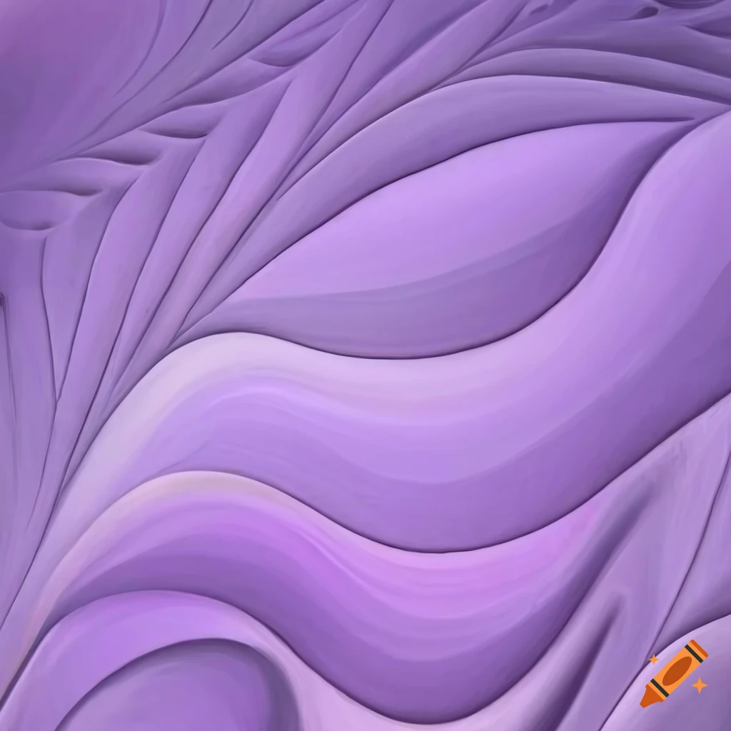Artful pastel purple textured art with geometric forms on Craiyon