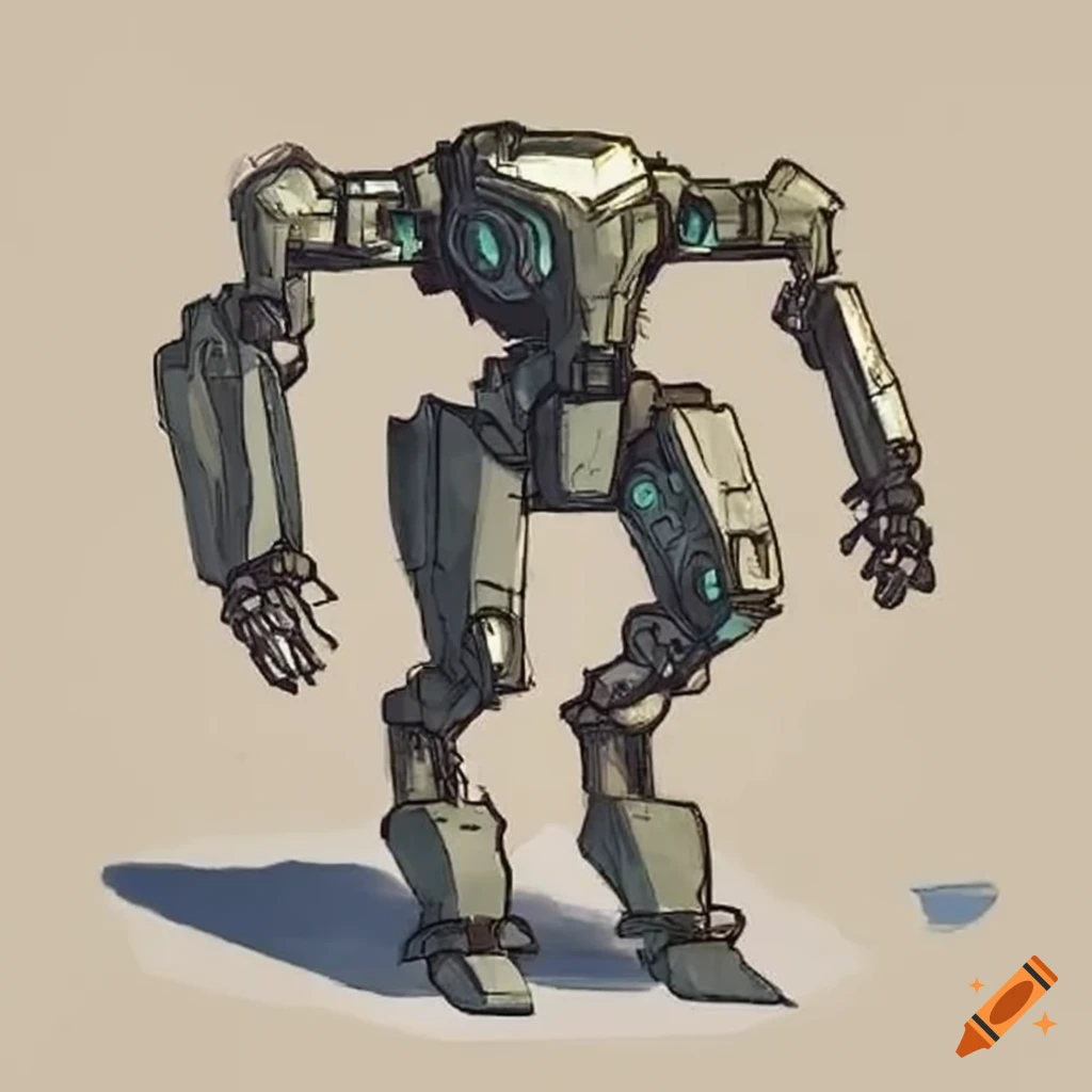 Light mech similar to a code geass mech on Craiyon