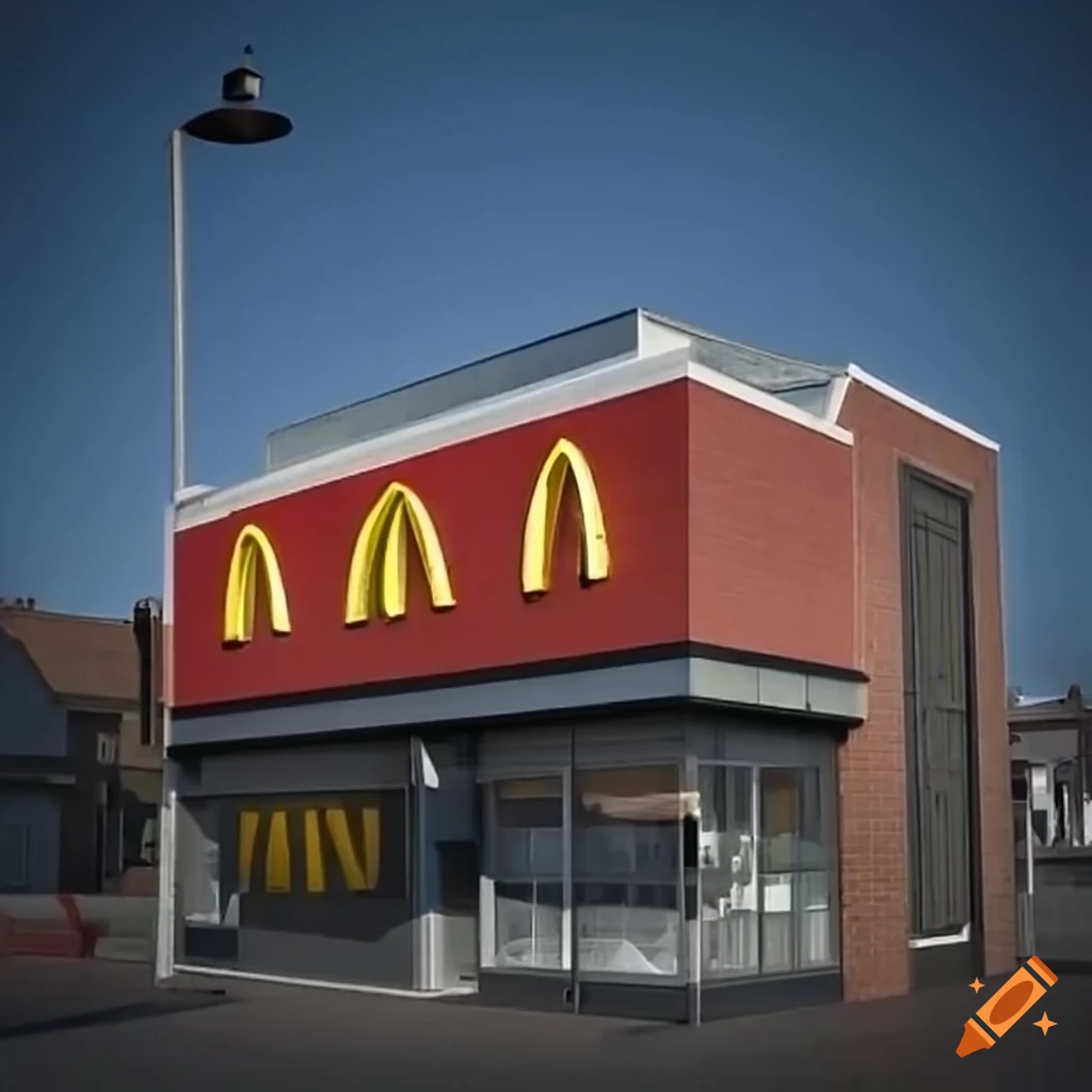 Mcdonald's building on Craiyon