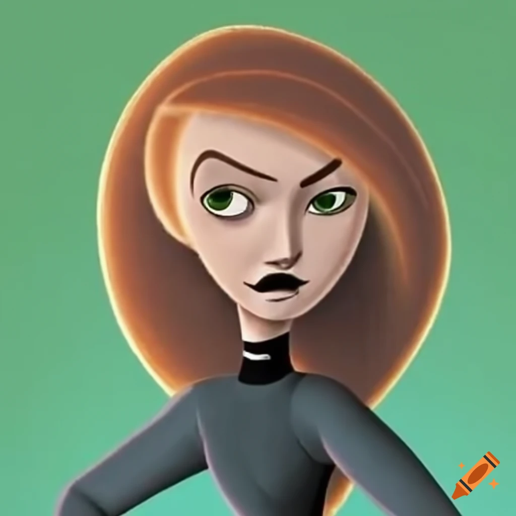 Kim Possible character on Craiyon