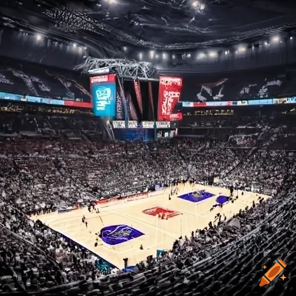 Nba arena on Craiyon