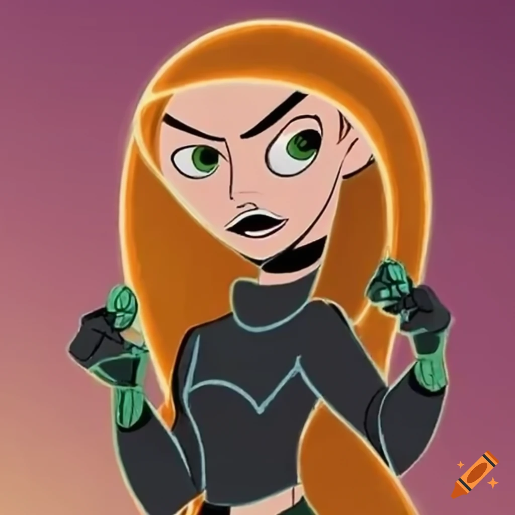 Kim possible character on Craiyon