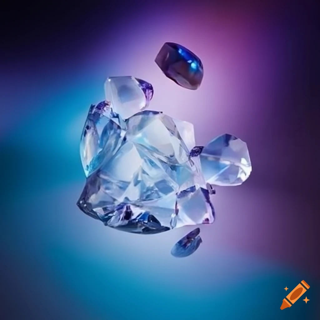 Crystal clear on Craiyon