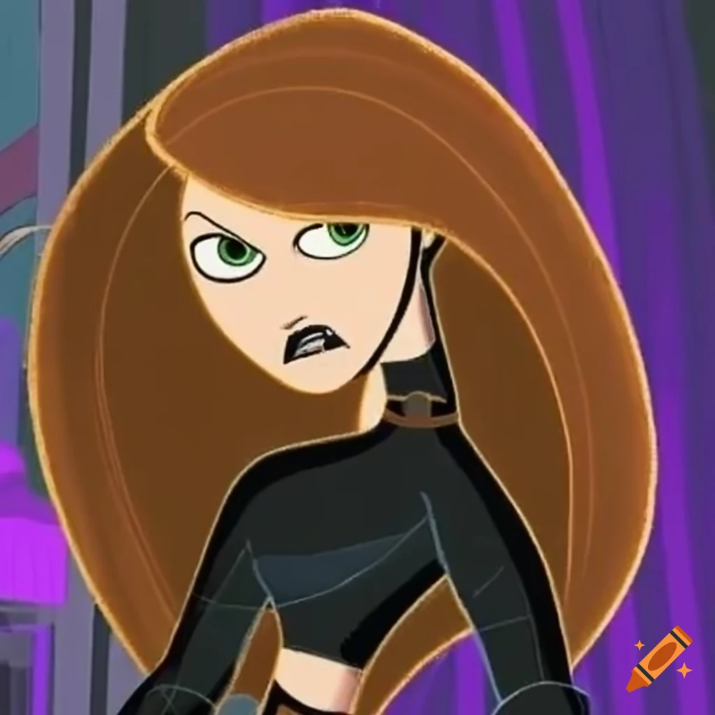 Kim possible character on Craiyon