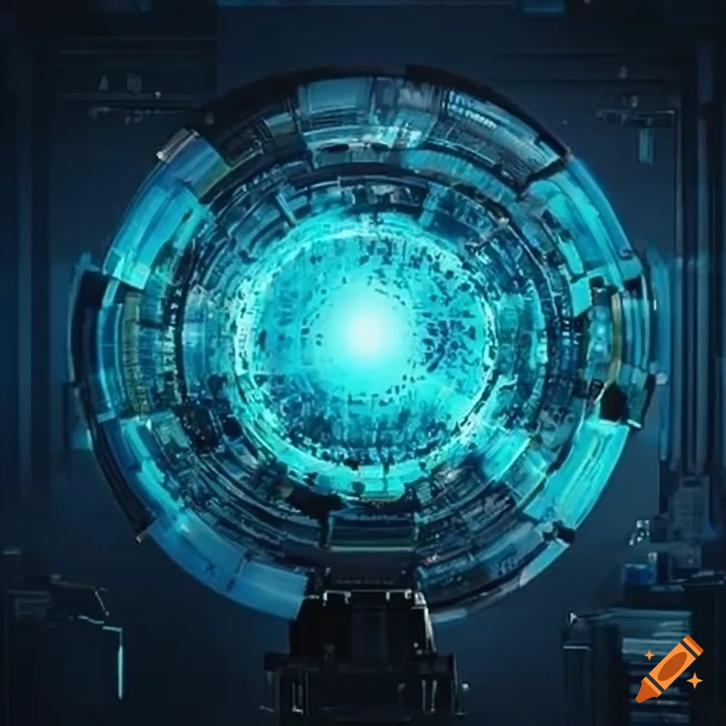 Digital technologies concept on Craiyon