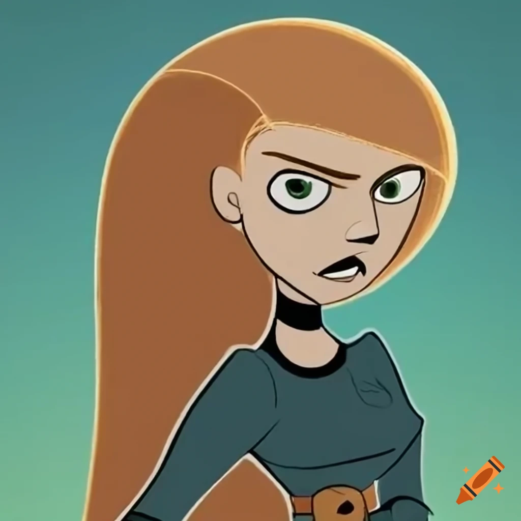 Kim possible character on Craiyon
