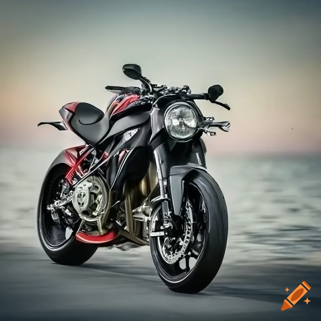 Ducati monster motorcycle on Craiyon