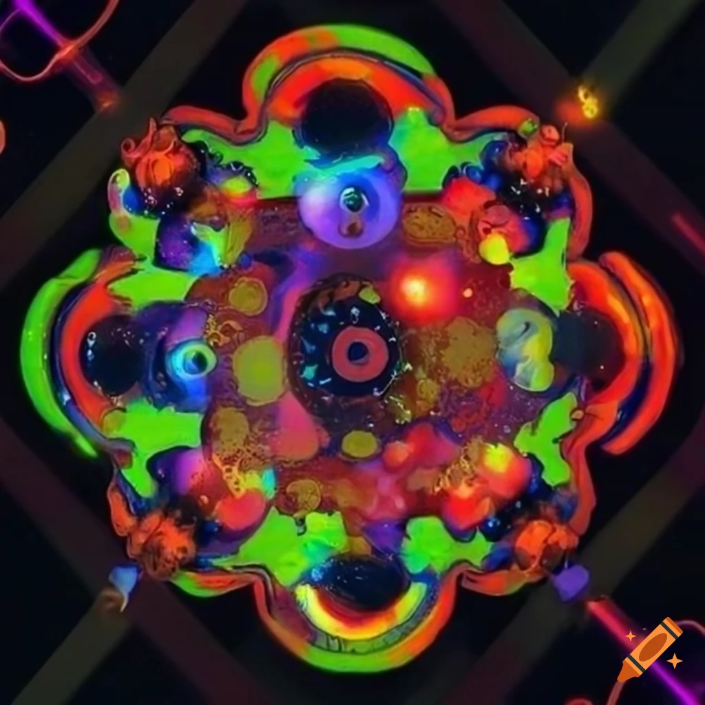 Cosmic frog on Craiyon