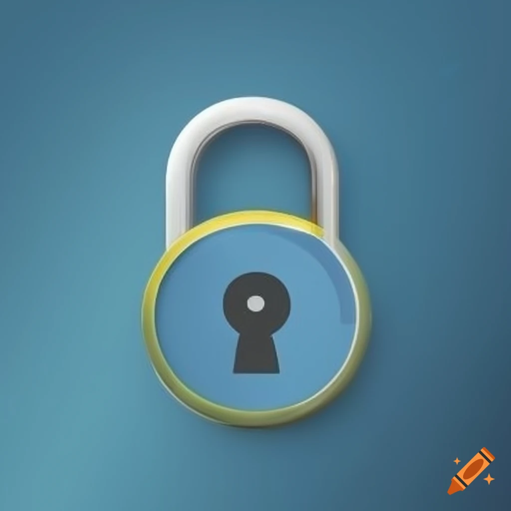 Compra Segura website logo with a padlock symbolizing security on Craiyon