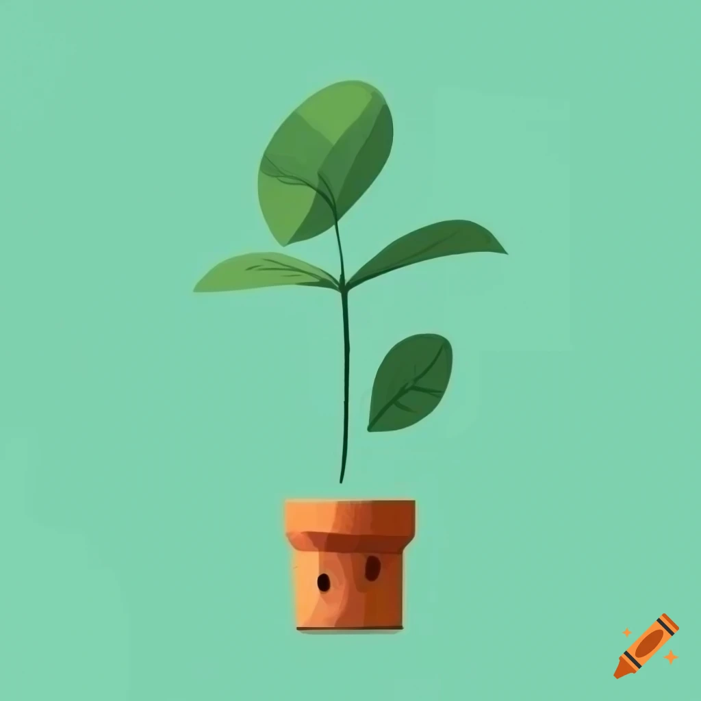Minimalistic Drawing Of A Growing Plant In Flat Design On Craiyon minimalistic-drawing-of-a-growing-plant-in-flat-design-on-craiyon