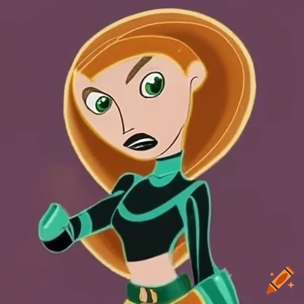 Kim possible character on Craiyon