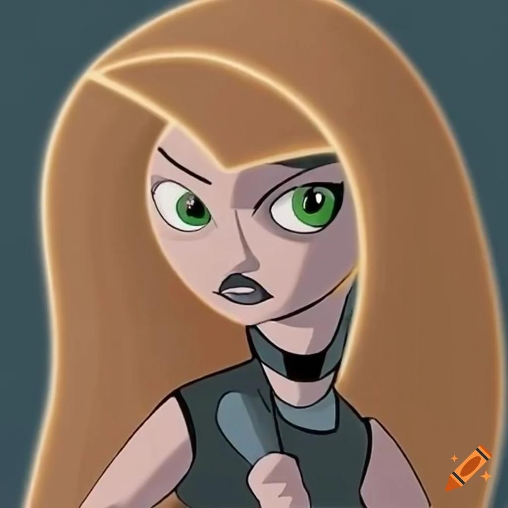 Kim possible character on Craiyon