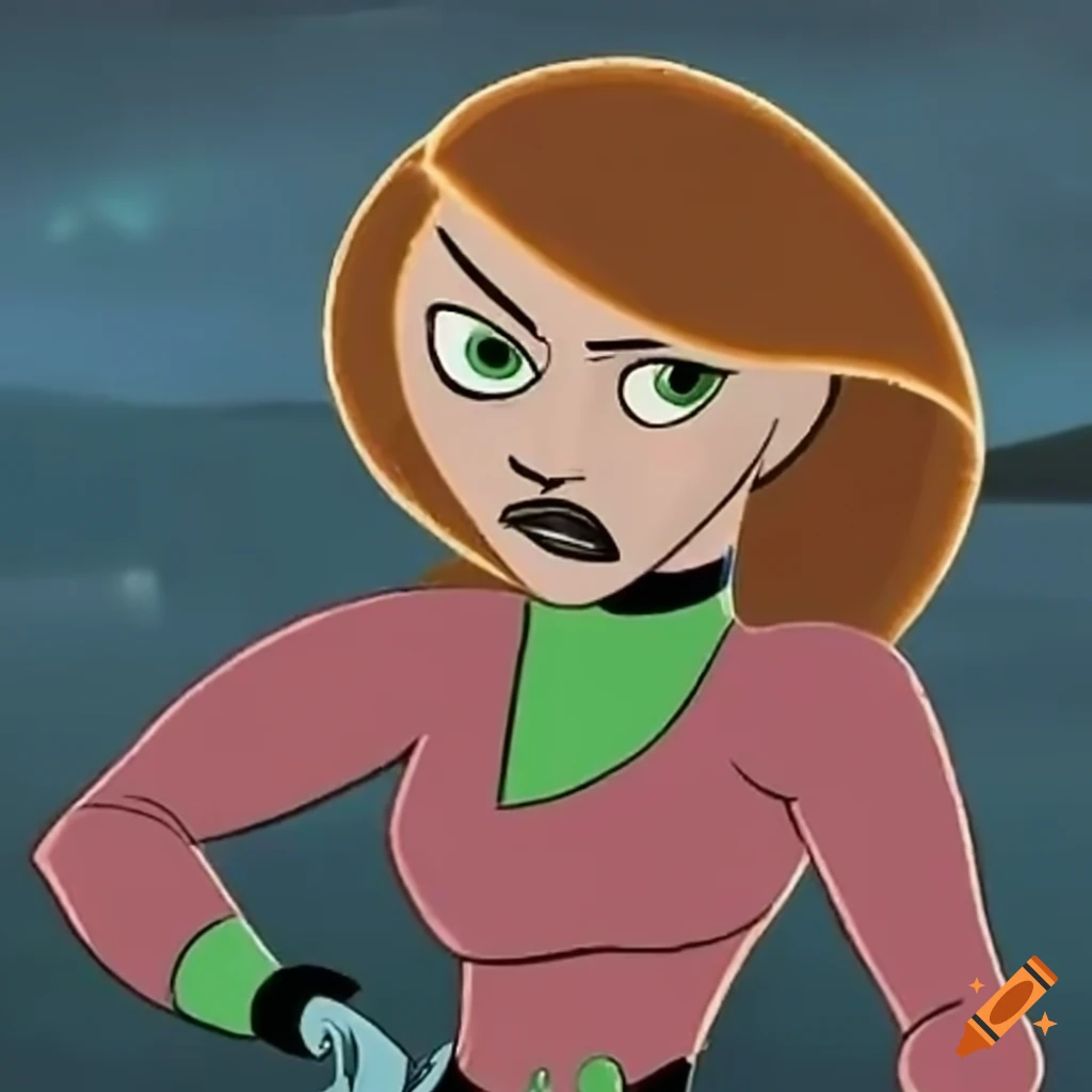 Kim possible character on Craiyon