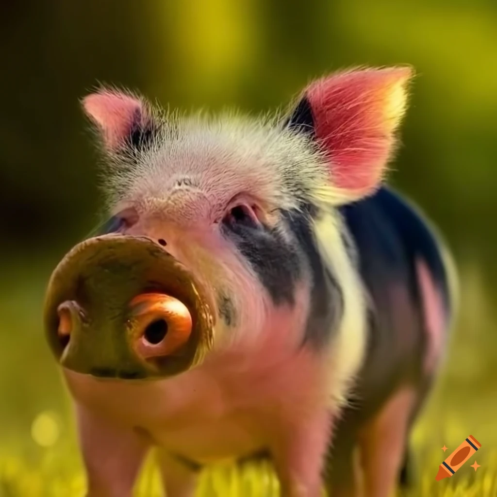 Mixed pig and bird on Craiyon