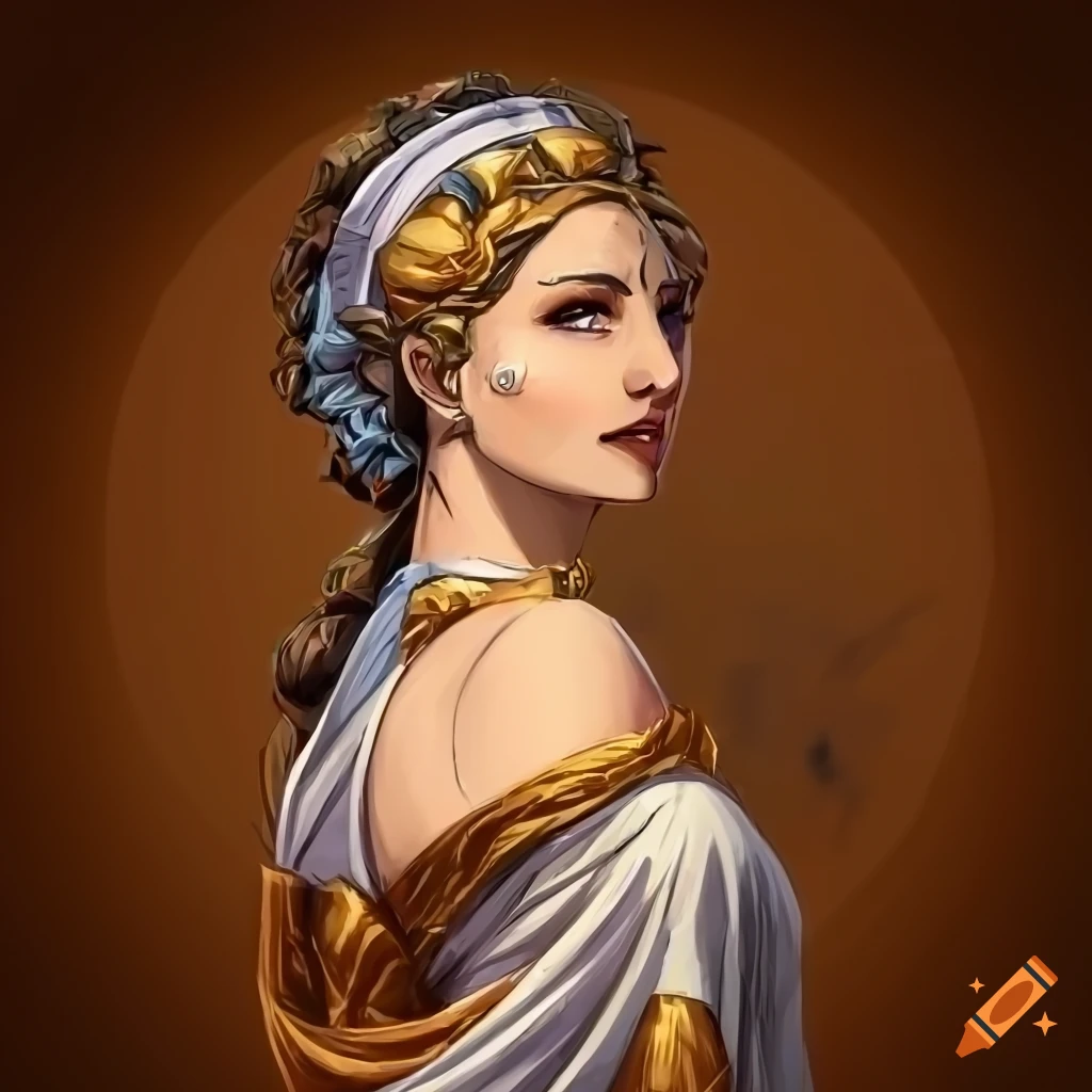 4k illustration of artemis on Craiyon