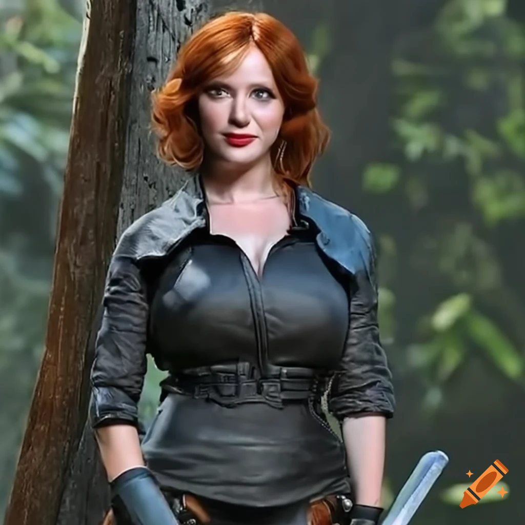 Actor in a live action scene from shadow of the tomb raider on Craiyon