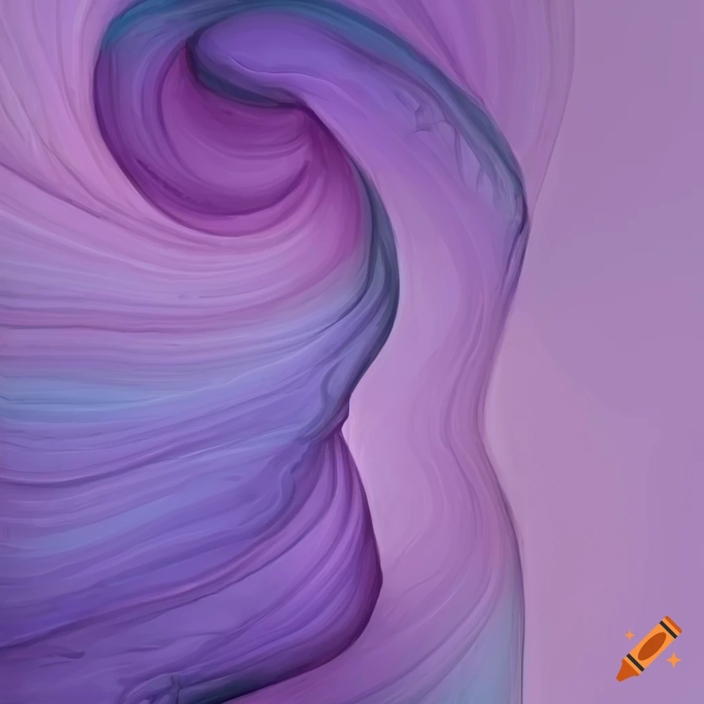 Artful pastel purple textured art with geometric forms on Craiyon