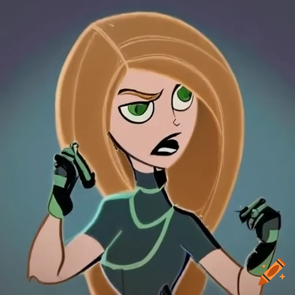 Kim possible character on Craiyon
