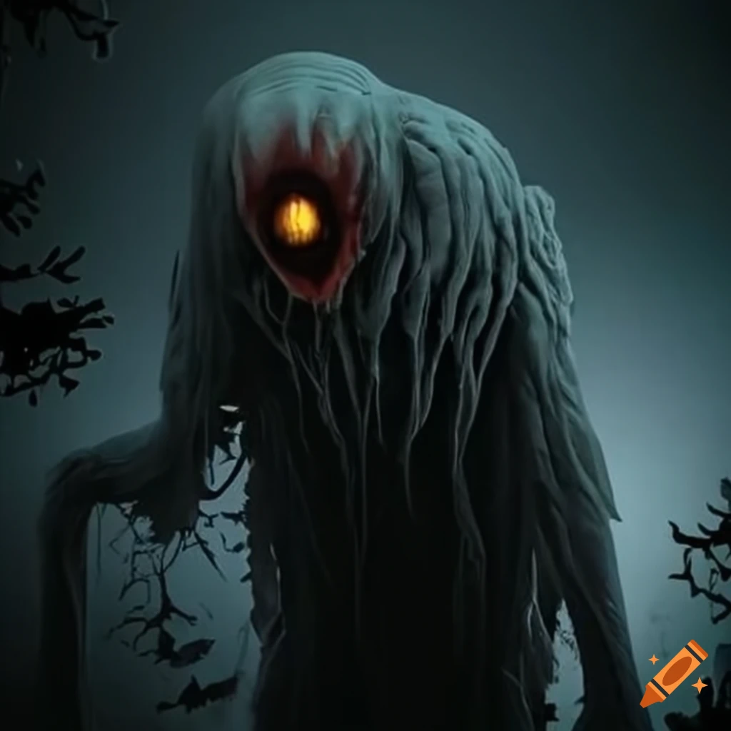 Scary height on Craiyon