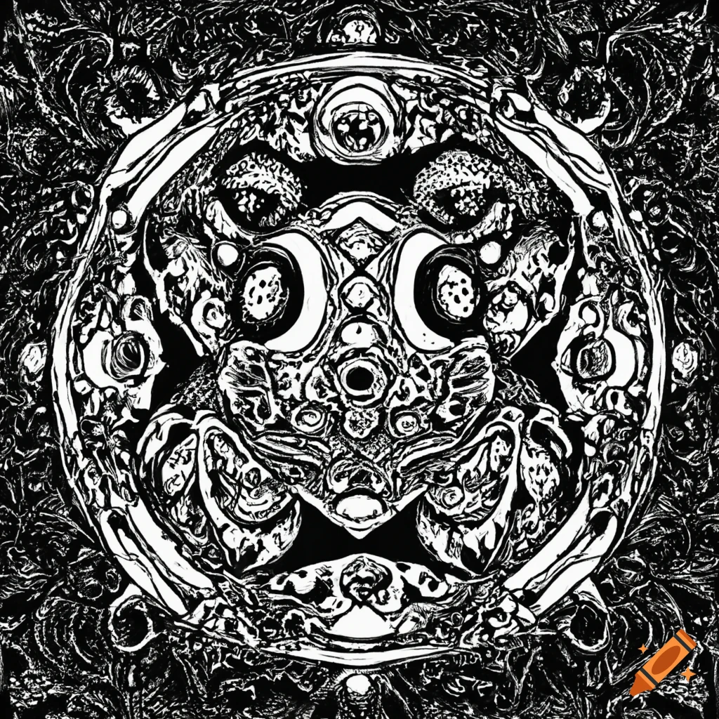 Cosmic frog on Craiyon