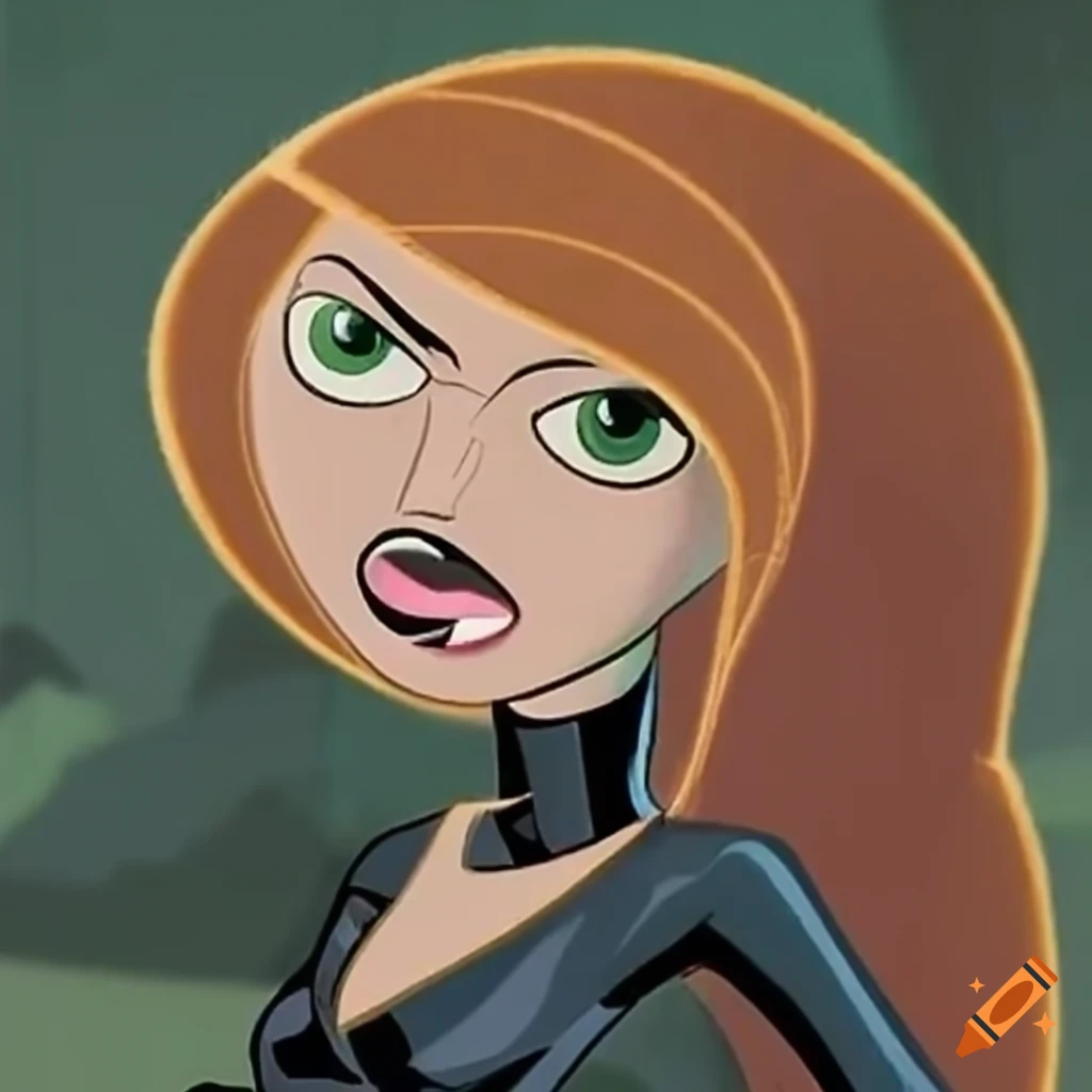 Kim possible character on Craiyon