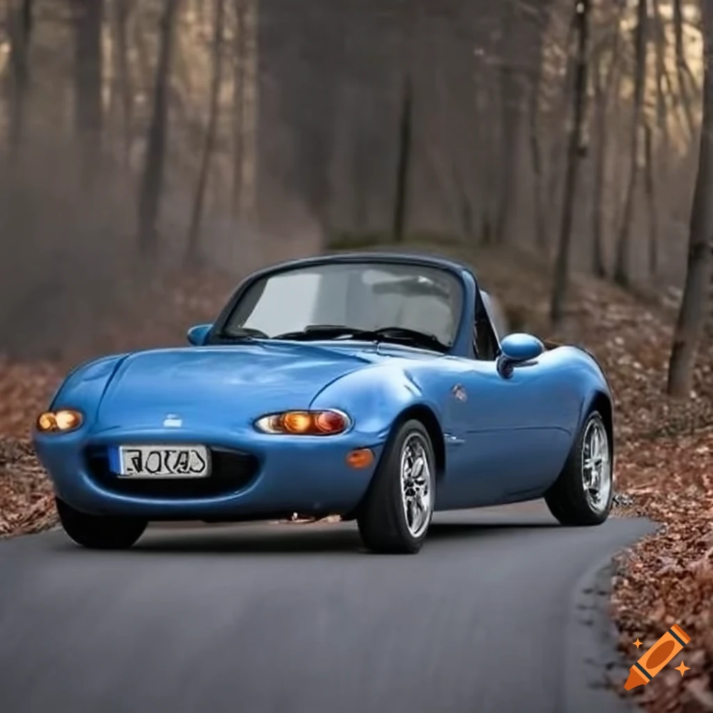 First generation mazda mx-5 on Craiyon
