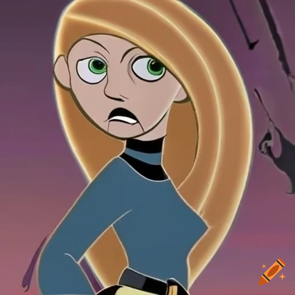 Kim possible character on Craiyon