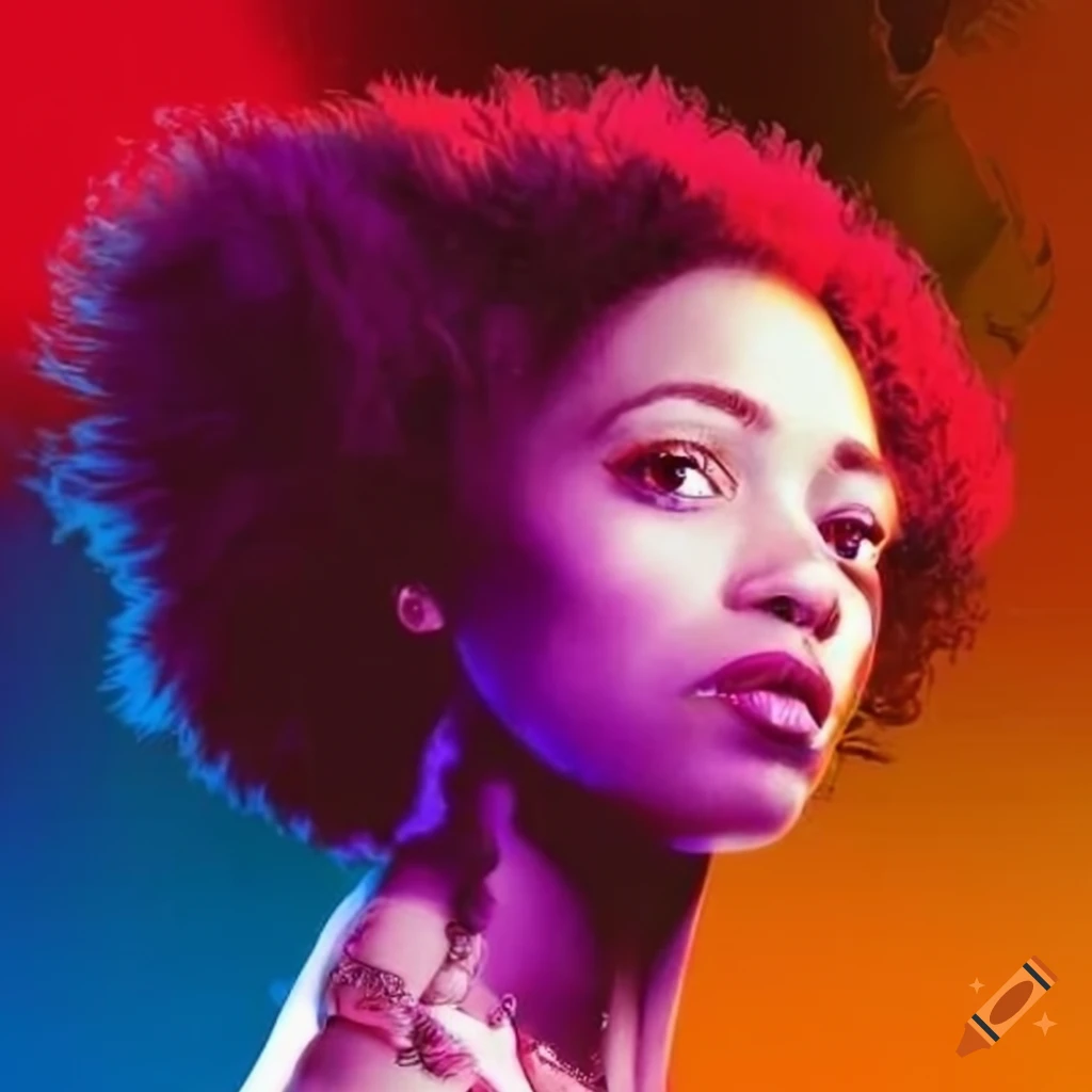 Funky album cover on Craiyon