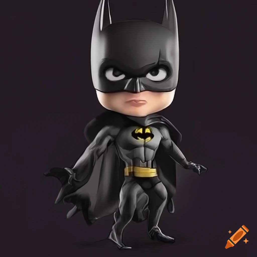 Small batman character on Craiyon