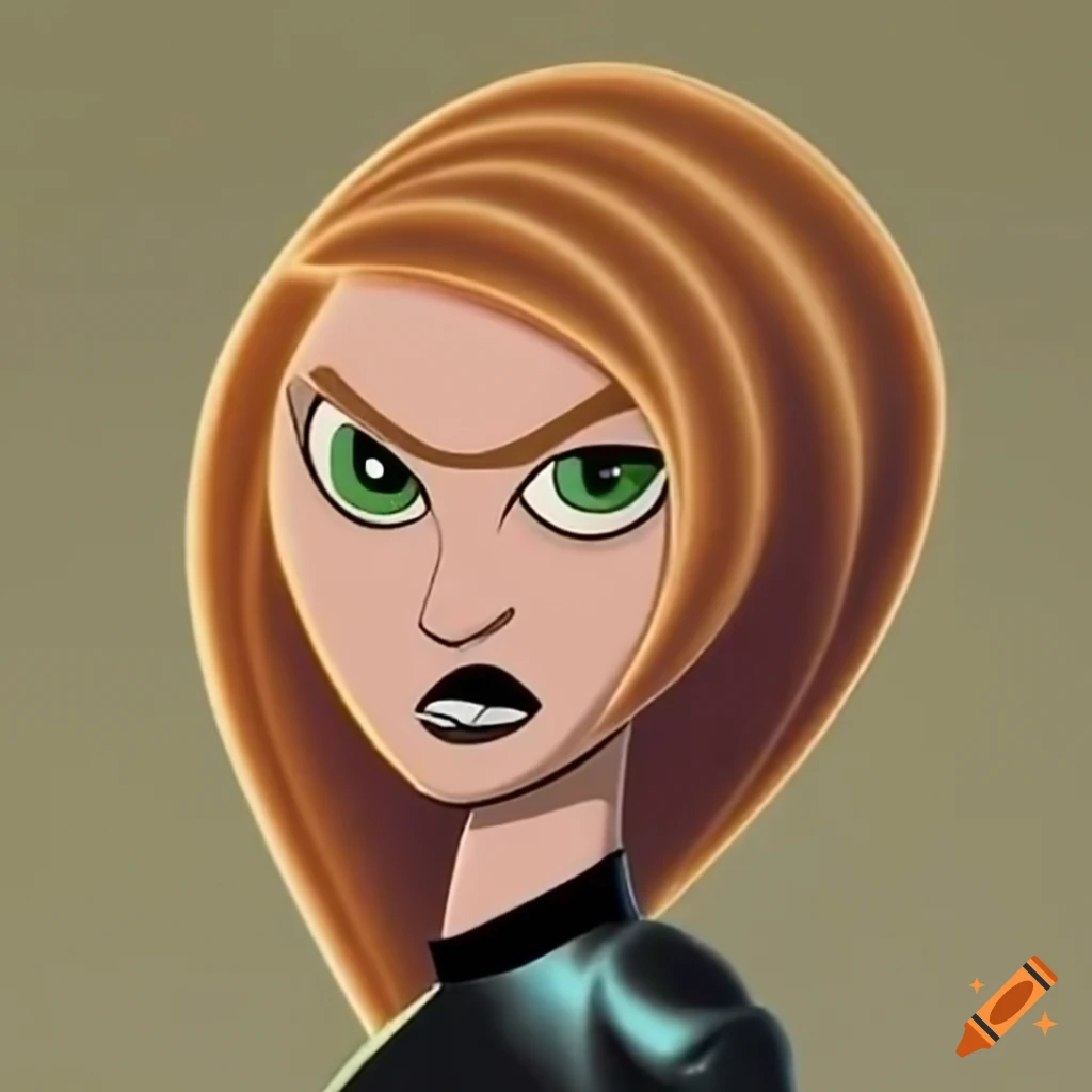 Kim possible character on Craiyon