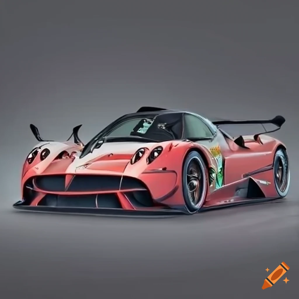 Pagani huayra jgtc race car on Craiyon