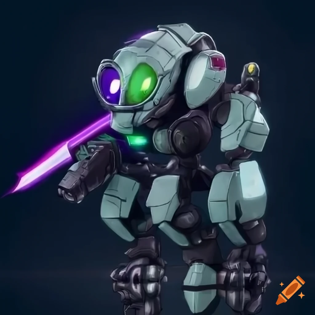 Customized my little pony mech design on Craiyon